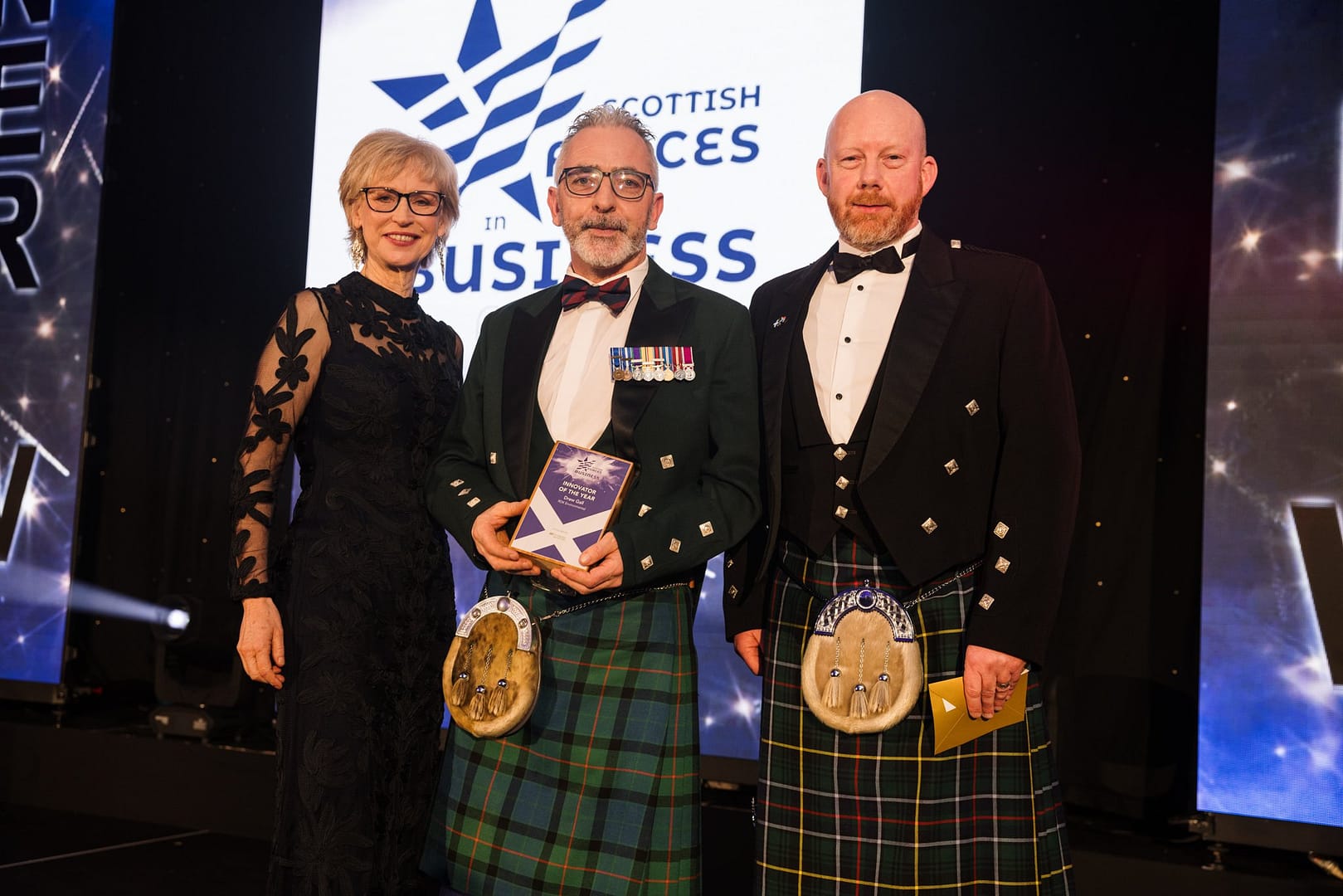 2025 Winners - Scottish Awards - Forces in Business Awards